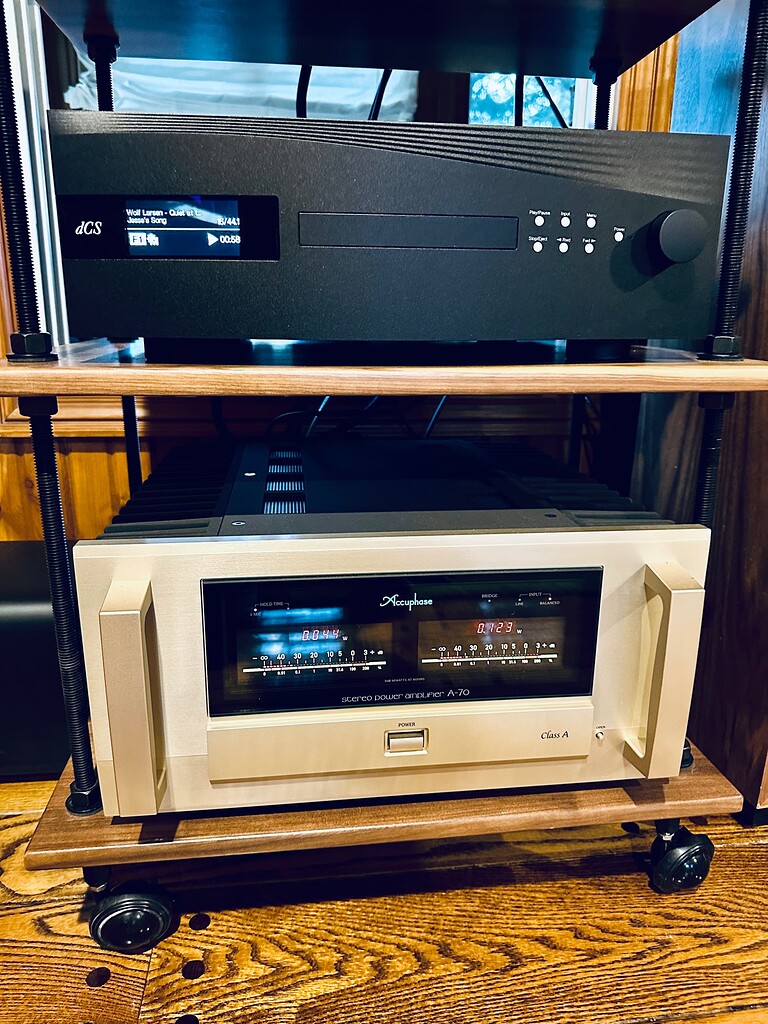 Rossini Player with Accuphase A70 Power Amp - Audio Systems - dCS Community